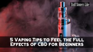 CBD Vape: 5 Vaping Tips to Feel the Full Effects of CBD